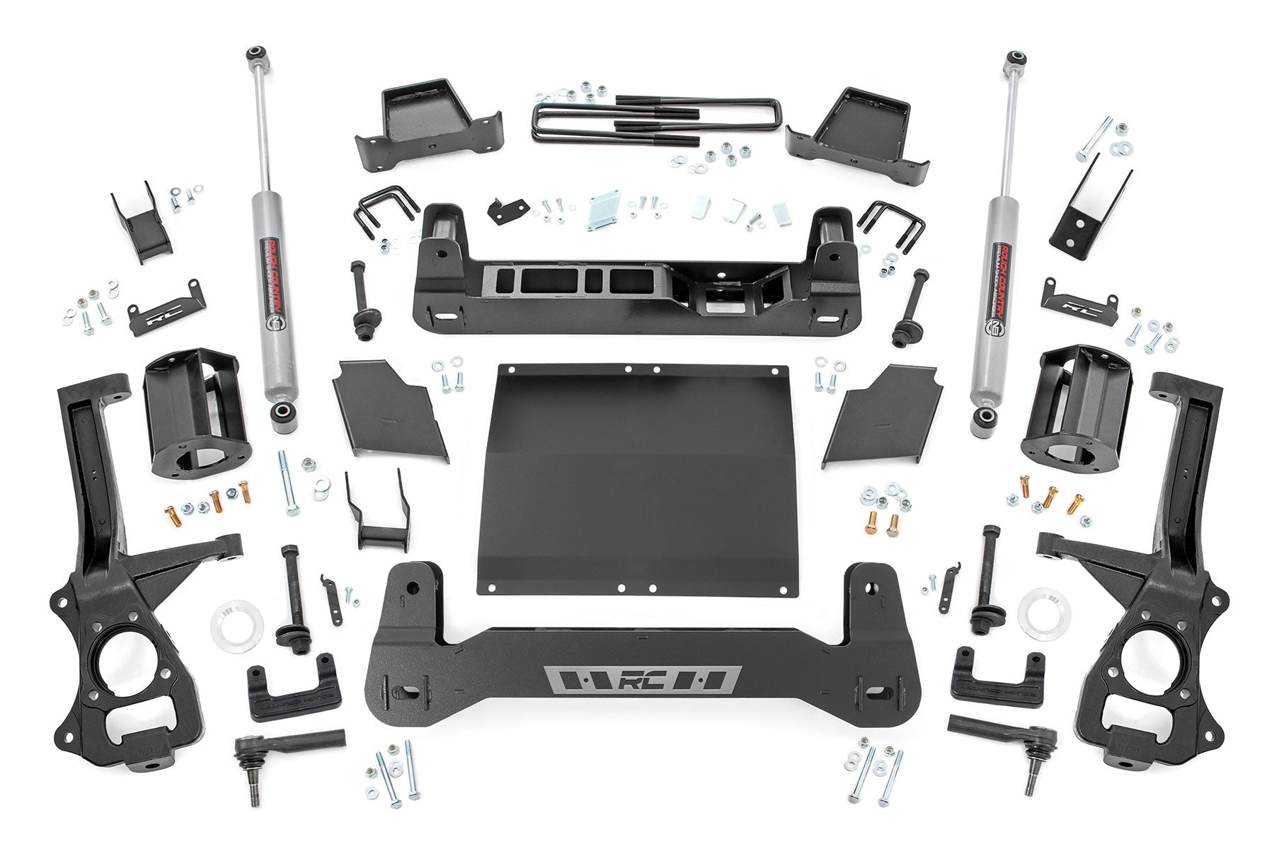 Rough Country (21731D) 6 Inch Lift Kit | Diesel | Chevy Silverado 1500 ...